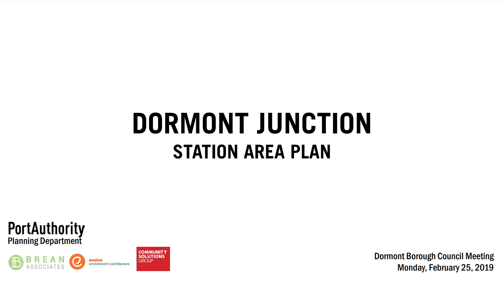 Dormont Junction Station Improvement Project